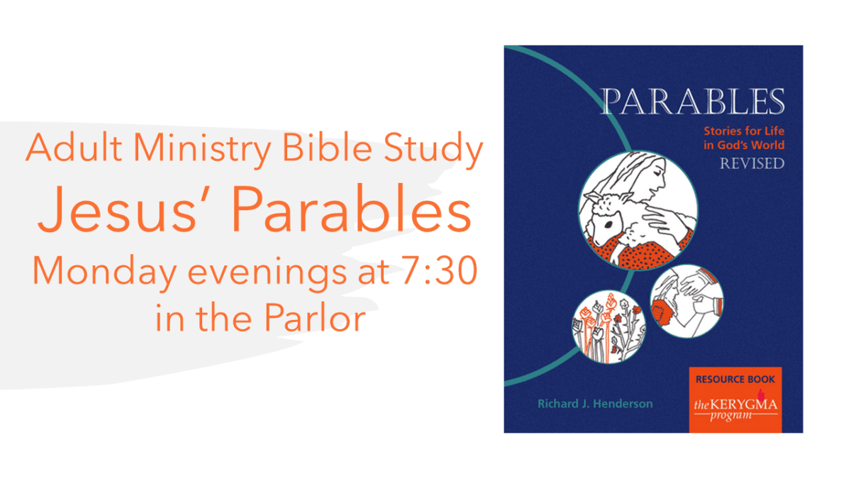 Adult Min Bible Study: Jesus’ Parables - Providence Presbyterian Church