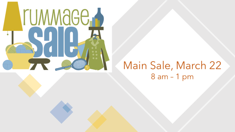 Rummage Sale - Providence Presbyterian Church